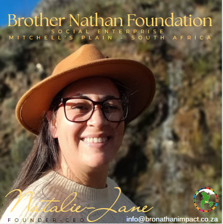 Natalie-jane Van Dieman — Brother Nathan Foundation | African Food ...